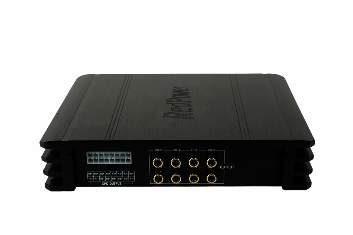 Автомобильный усилитель с DSP процессором RedPower 8*64Вт проходной