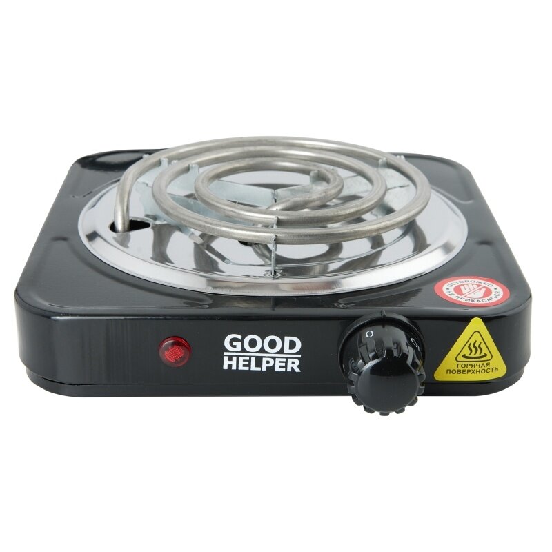 Плита электрическая GoodHelper ES-10T11 настольная, 1 конфорка (GH-ES10T11)