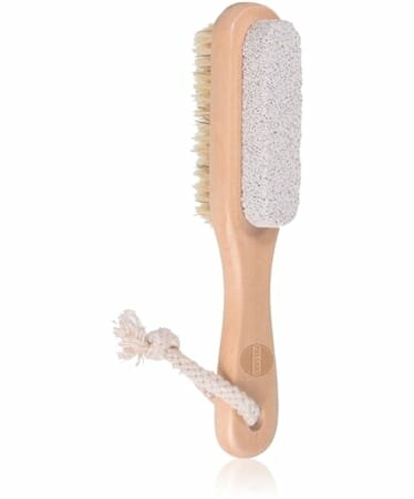 Пемза для пяток PALSAR7 Wooden Heel File with Brush, 1 шт.