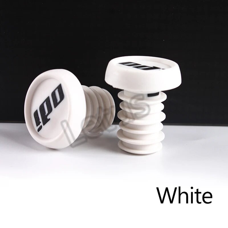 ODI концевые заглушки для руля велосипеда 2 шт. Белый, 1pair White