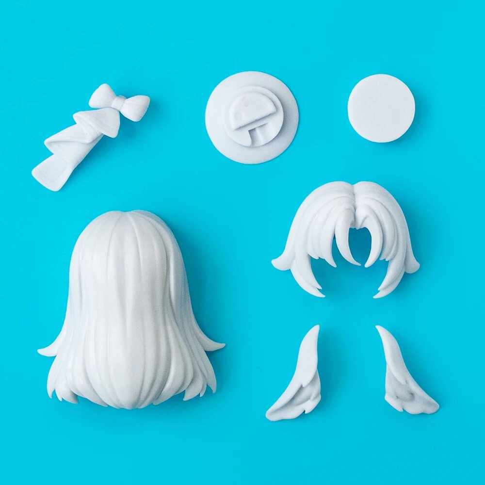 XiDonDon BJD кукла Sakura Park Start Again 1/12 слепая коробка Белый, Only hair-B