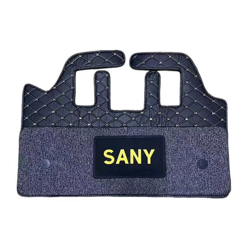 Черный коврик для кабины экскаватора Sany 75PRO с функцией однократного запуска, стандарт Китай 3