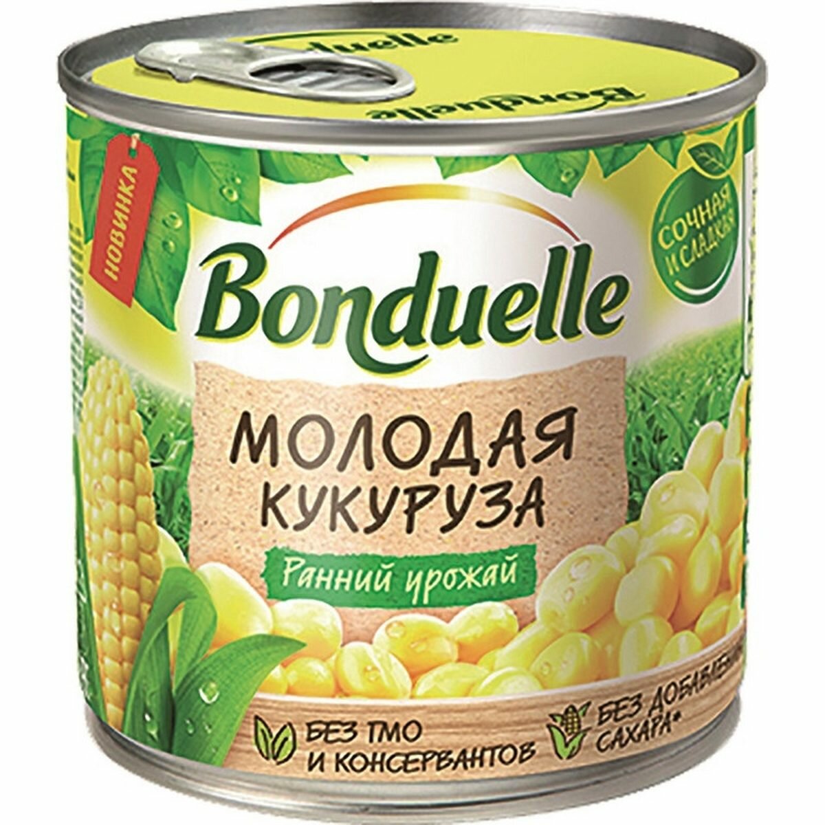 Кукуруза Бондюэль консервированная молодая 340г, 12шт.