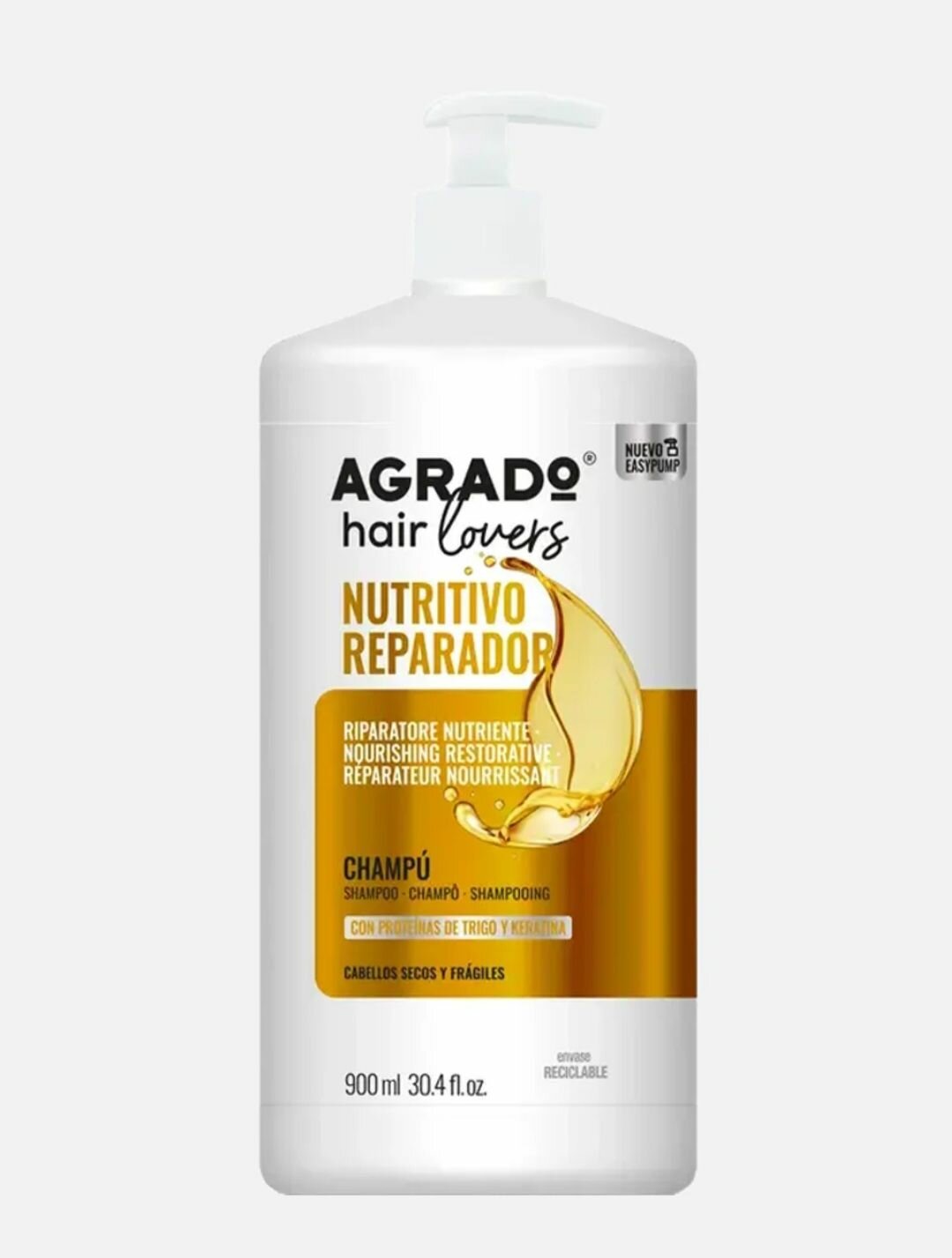 Шампунь для волос AGRADO nourishing restorative