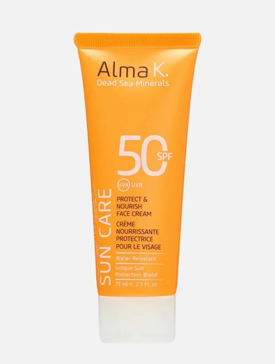 Солнцезащитный питательный крем для лица spf 50 ALMA K. protect & nourish face cream