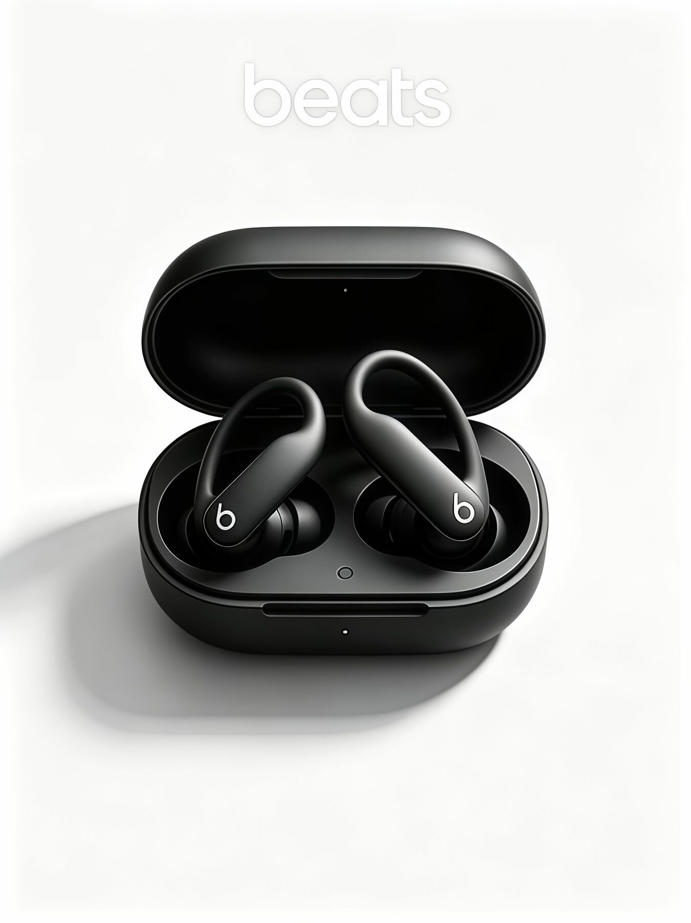 Beats by dr.dre Наушники беспроводные с микрофоном Beats Powerbeats Pro 2, Bluetooth, USB Type-C, черный матовый