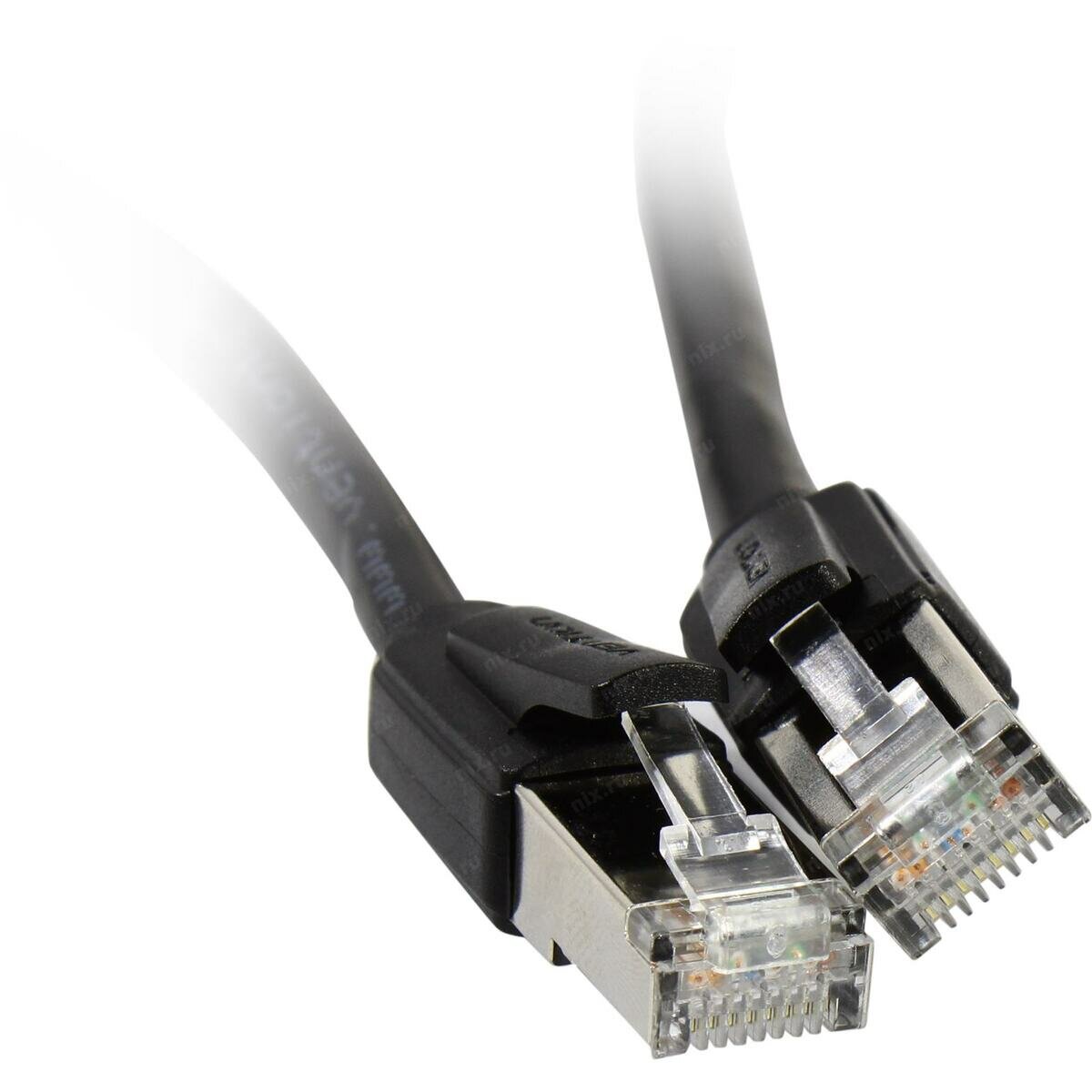 Vention IKKBJ Patch Cord SFTP кат.8 5м, чёрный — фото 1