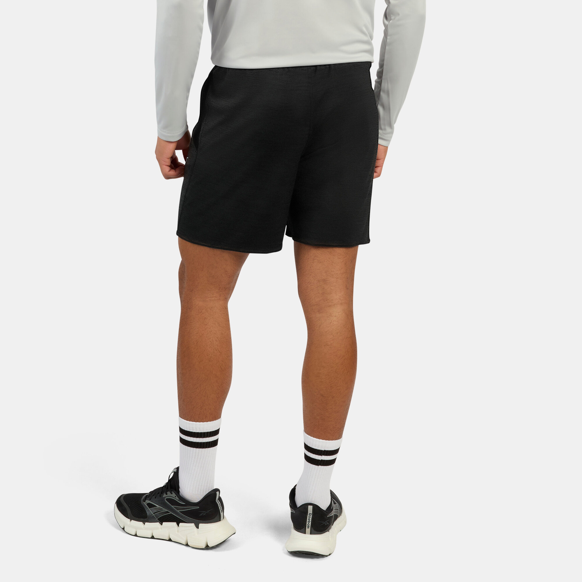 Шорты спортивные Reebok Id Train Knit Short, размер XL INT, черный 2 — фото 1