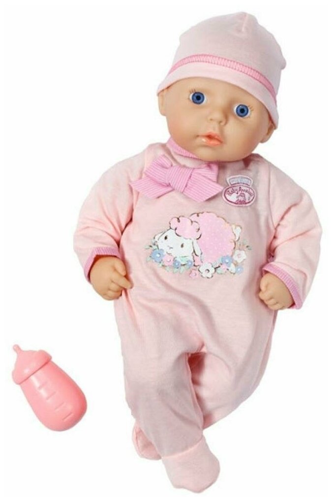 Zapf Creation my first Baby Annabell 794-449 Бэби Аннабель Кукла с бутылочкой, 36 см
