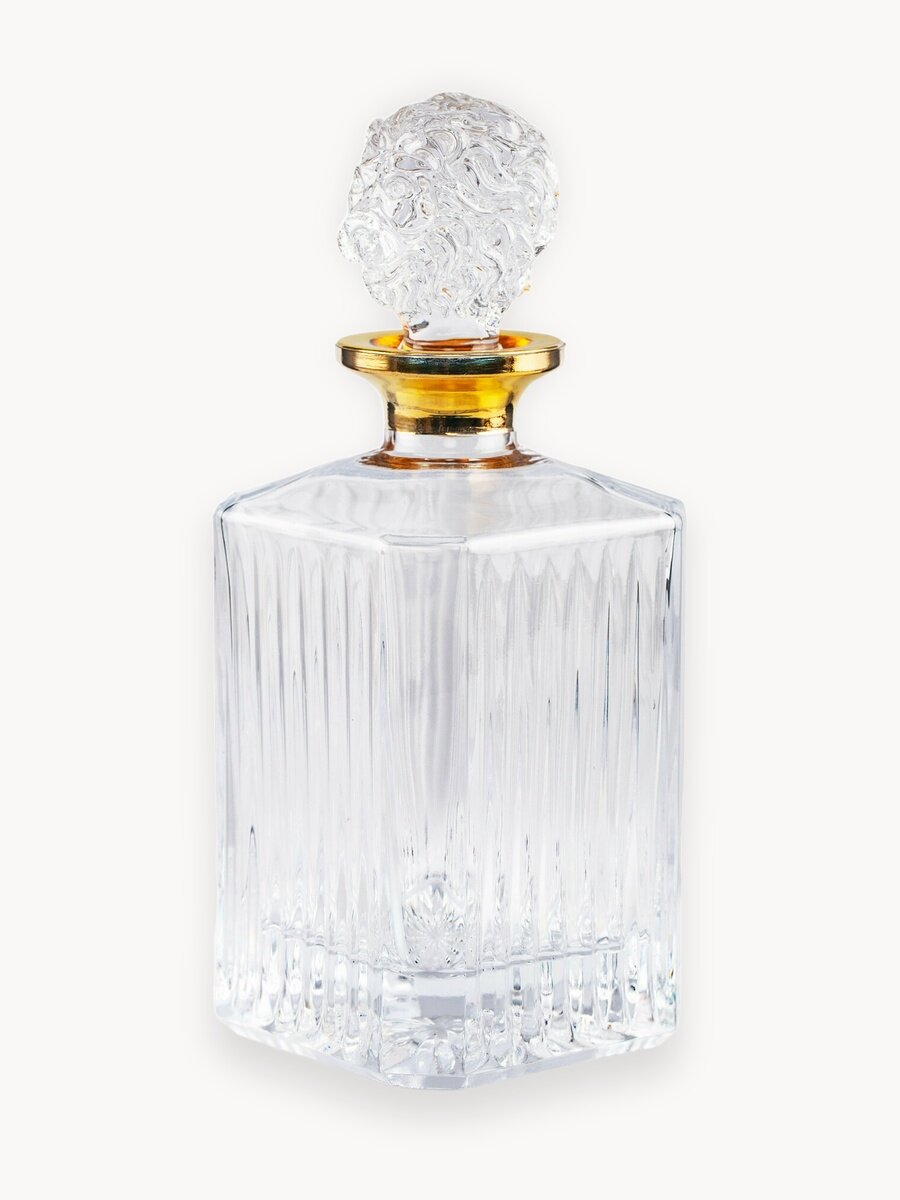 Графин/штоф для крепких напитков с пробкой "GLASSERIE SPIRIT OF LION", 850мл