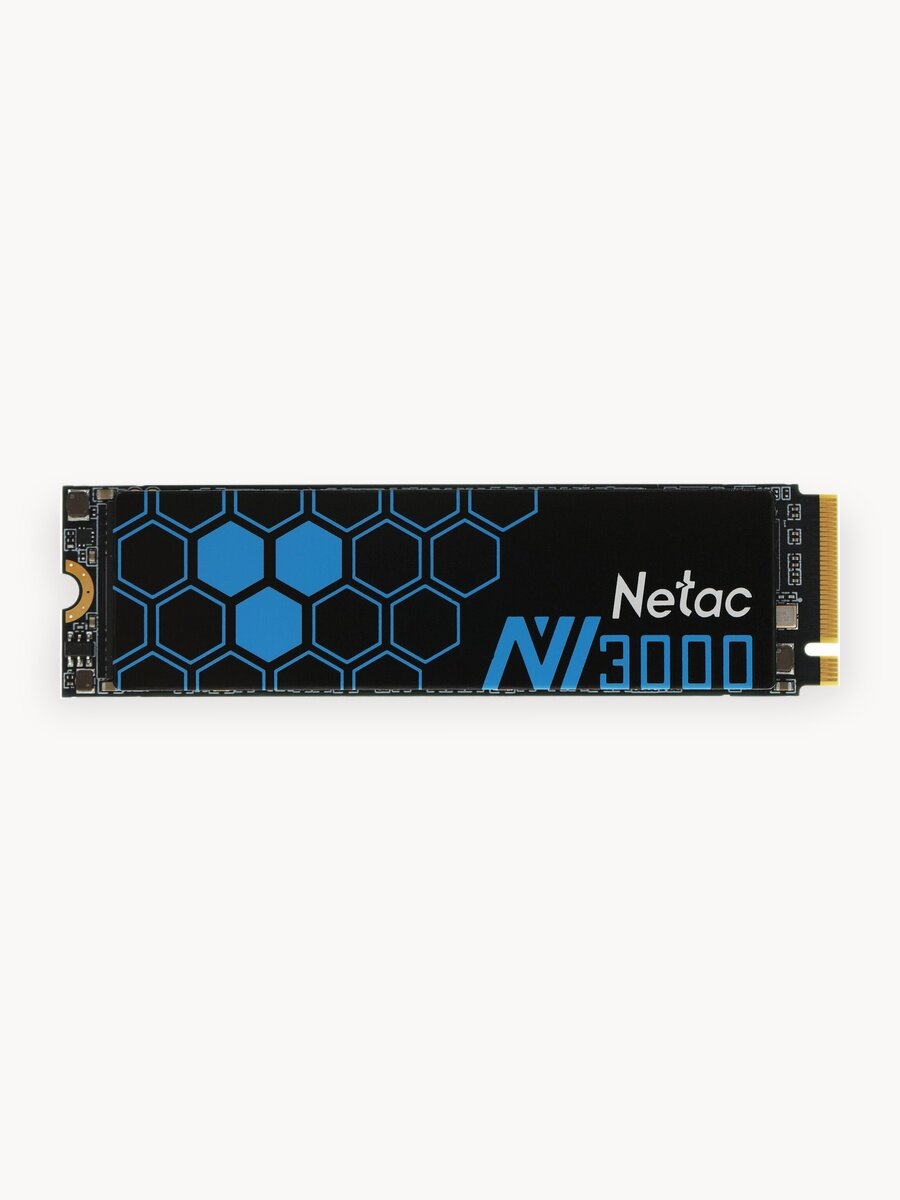 Твердотельный накопитель Netac NV3000 1024ГБ, M.2 2280, PCIe 3.0 x4, M.2 NT01NV3000-1T0-E4X