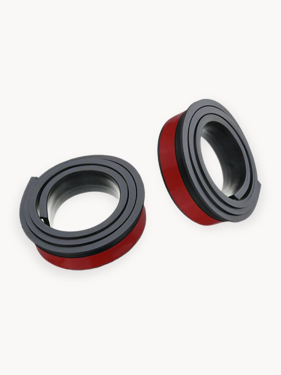 Универсальные резиновые полоски для защиты колесной арки автомобиля, 1,5 м, накладка на брызговик для предотвращения столкновений для легкой установки, 2 шт. в комплекте