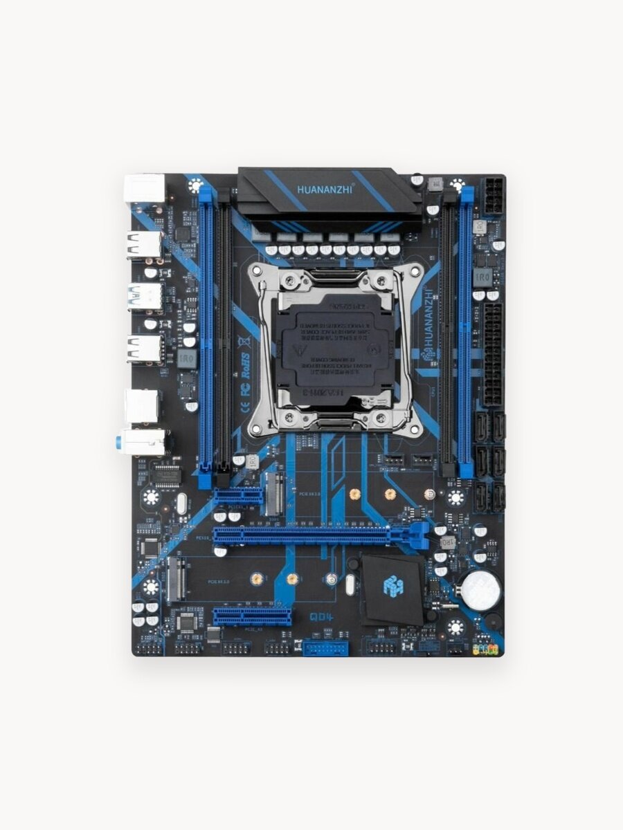 Х99 QD4, комплект +XEON E5-2670v3+8gb DDR4