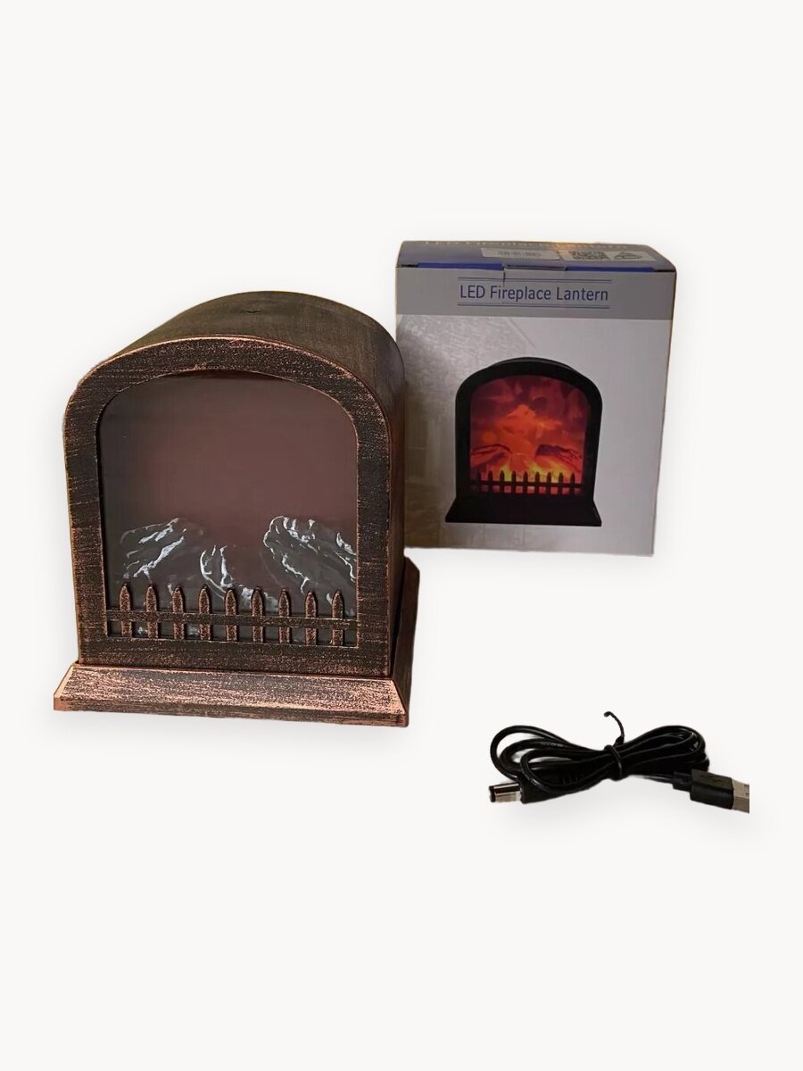 Светодиодный электрический камин