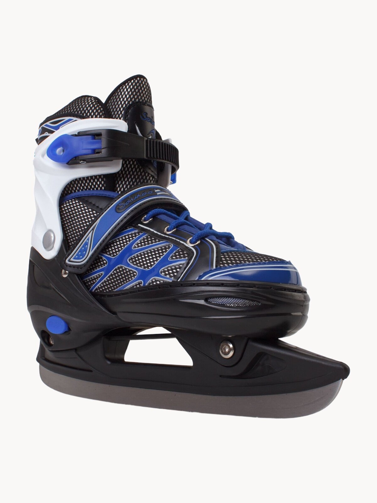 Коньки Saimaa B606, раздвижные, зимние, нержавеющая сталь, 35-38