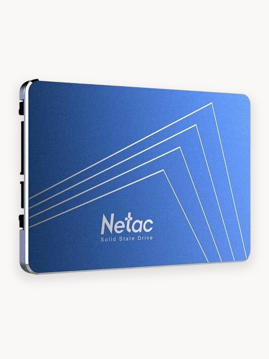 SSD накопитель NETAC N600S NT01N600S-128G-S3X 128ГБ, 2.5", SATA III, SATA