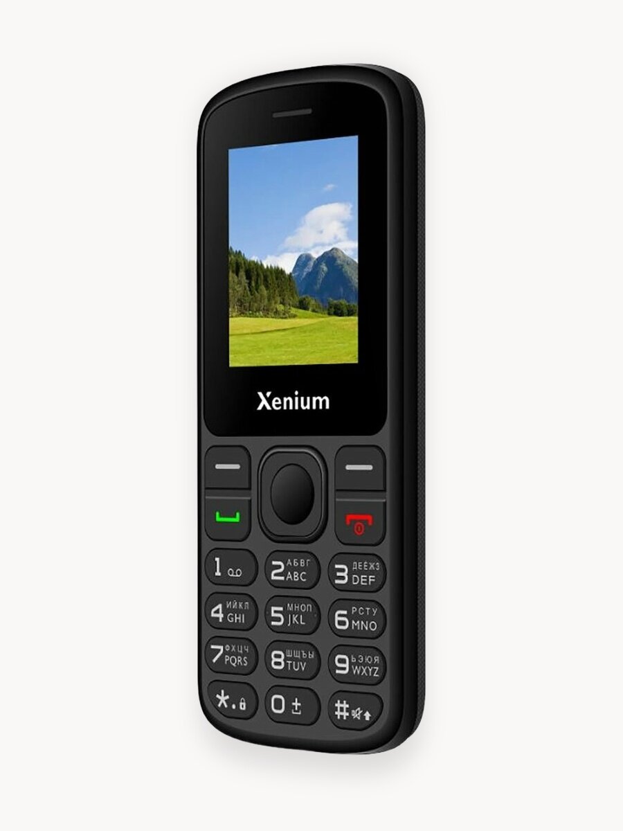 Мобильный телефон Philips Xenium X160 черный