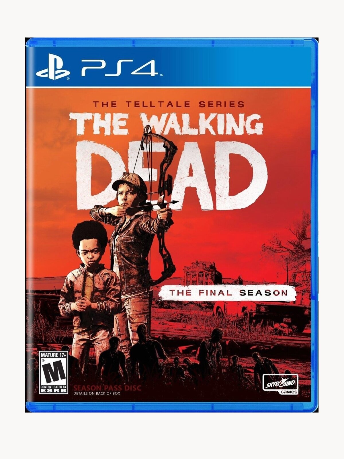 Игра The Walking Dead The Final Season, для PlayStation 4, шутер, хоррор, 18+, русские субтитры