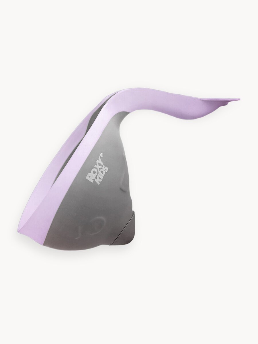 Ковш для ванны Flipper с лейкой, Цвет серый. Носик-леечка и мягкий край.