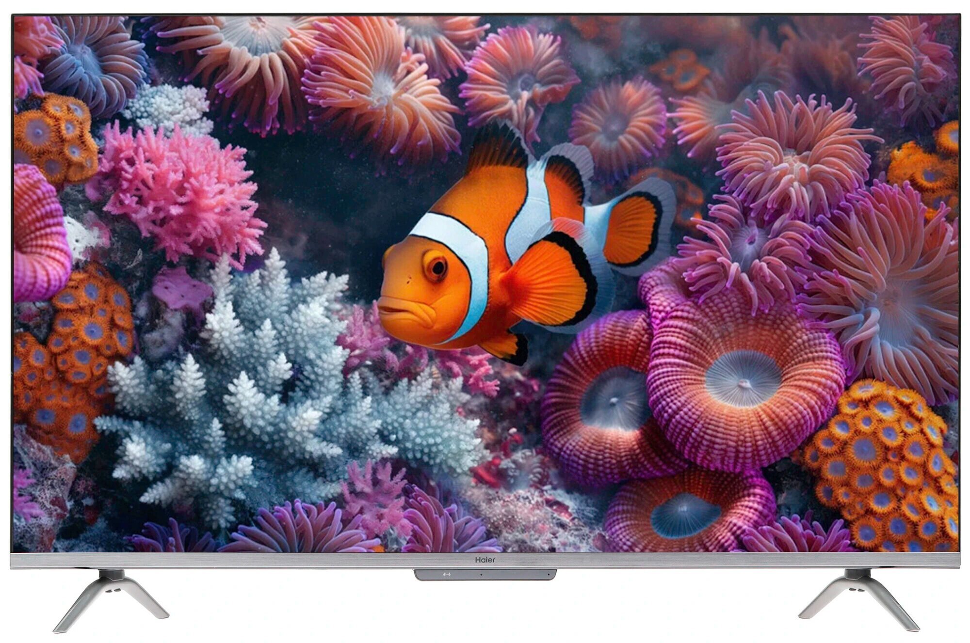 43" (110 см) Телевизор Haier 43 Smart TV S3, серый