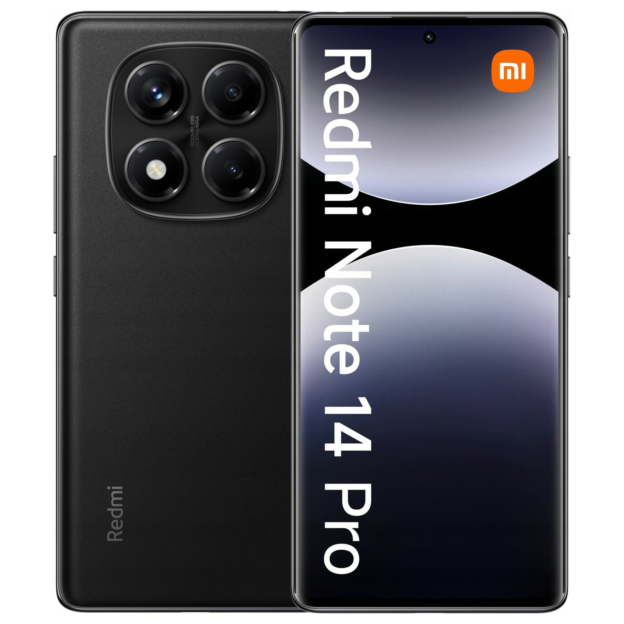 Смартфон Xiaomi Redmi Note 14 Pro 4G 12/256 ГБ Ростест/ЕАС, NFC, Dual nano SIM, черный