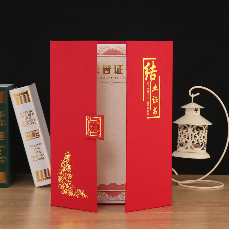 Сертификат Shell XF, перламутровый, матовый, красный