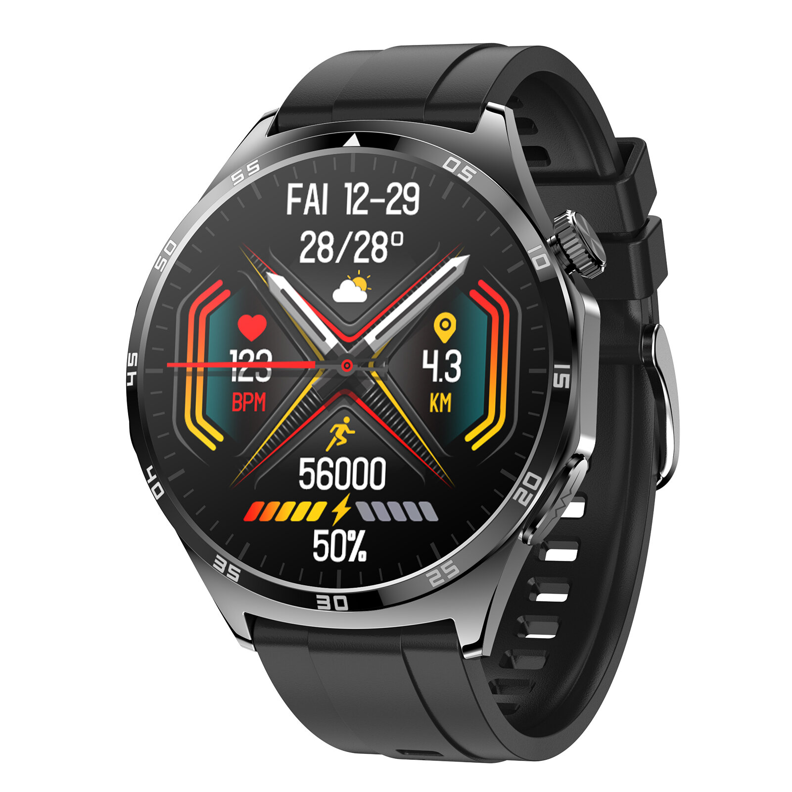 Умные часы MT300, 1,43 дюйма, монитор сердечного ритма, монитор сна, умные часы для мужчин и женщин, фитнес-часы с более чем 50 спортивными режимами, совместимые с Android iOS