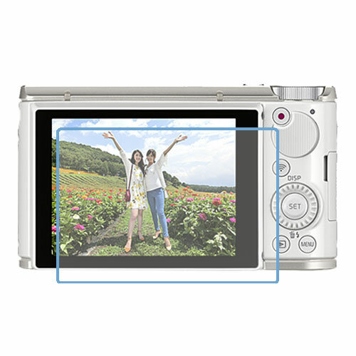 Скрин Мобайл защитный экран для фотоаппарата Casio Exilim EX-ZR5000 из нано стекло 9H