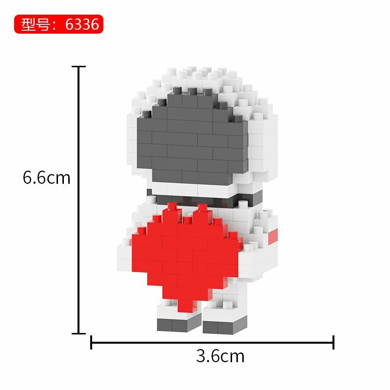 144pcs Hello Kitty Хелло Китти Стич кубики
