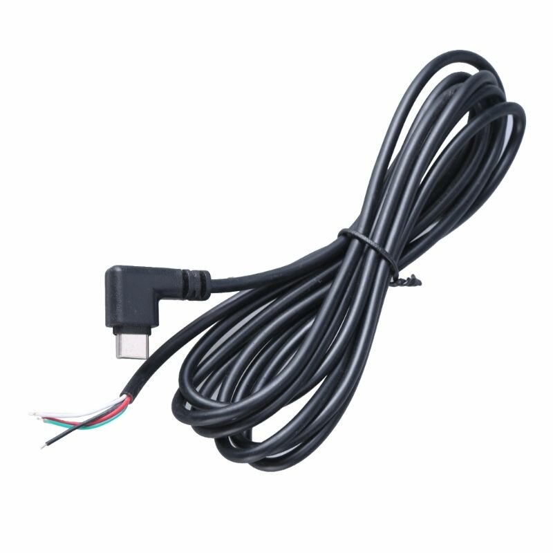 Штекерный 4-жильный кабель для передачи данных Type C ремонта своими руками-2 м-колено