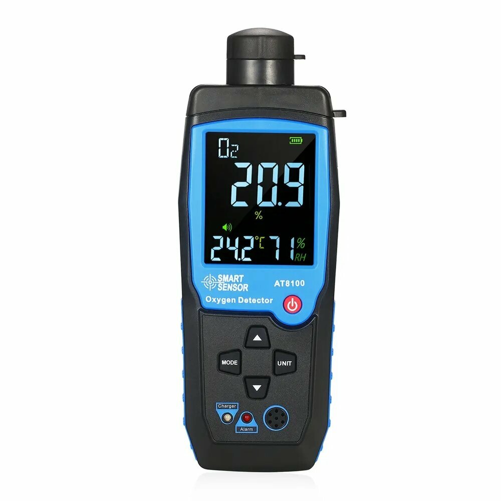 Монитор качества воздуха, SMART SENSOR AT8100, содержание кислорода, Top store
