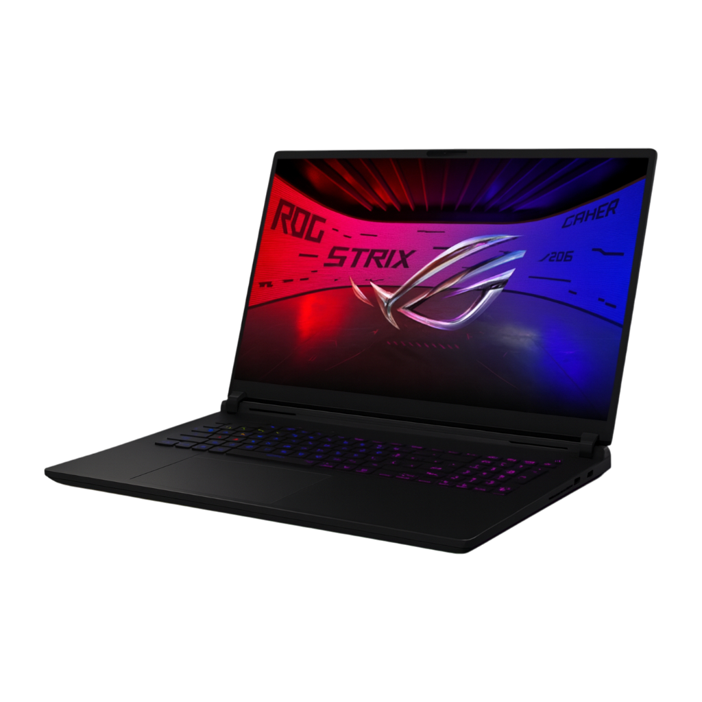 Игровой ноутбук ASUS ROG STRIX G18 (Ultra 9, 32 ГБ, 1 ТБ, RTX 5070 8 ГБ, 240 Гц, Win 11) Черный
