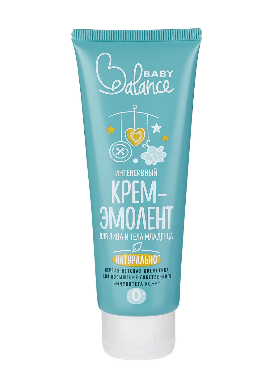 Baby Balance Интенсивный крем-эмолент для лица и тела младенца, 75 мл