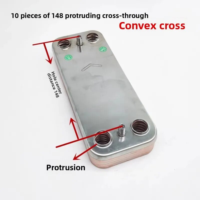 Теплообменник для настенной печи No18