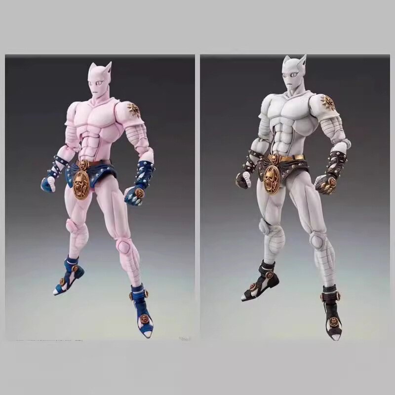 JOJO's Bizarre Adventure: Queen Killer White Cat Pink Cat Super Statue Action Figure Box Set
