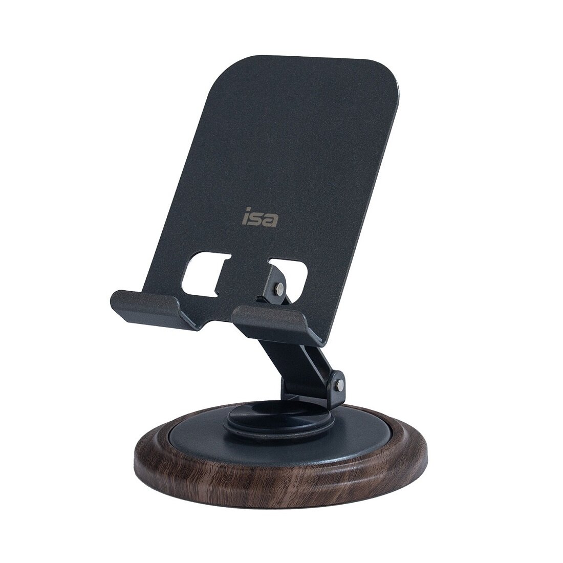 Подставка для телефона ISA PH-10 настольная, складная, черный