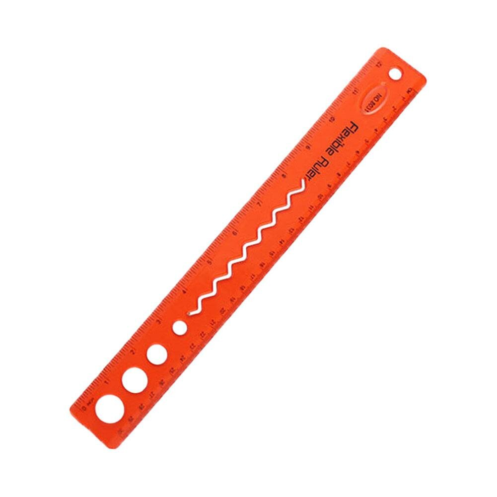 Детская мягкая силиконовая линейка,30CM