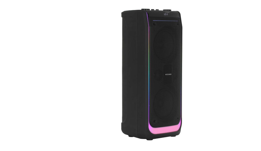 Портативная акустика урал молния 10000 чёрный