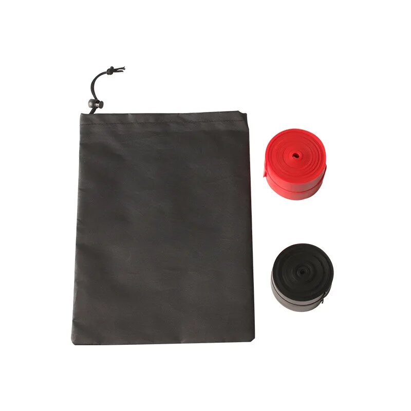 Латексные компрессионные ленты Zantle для восстановления мышц Черный, Red and Black