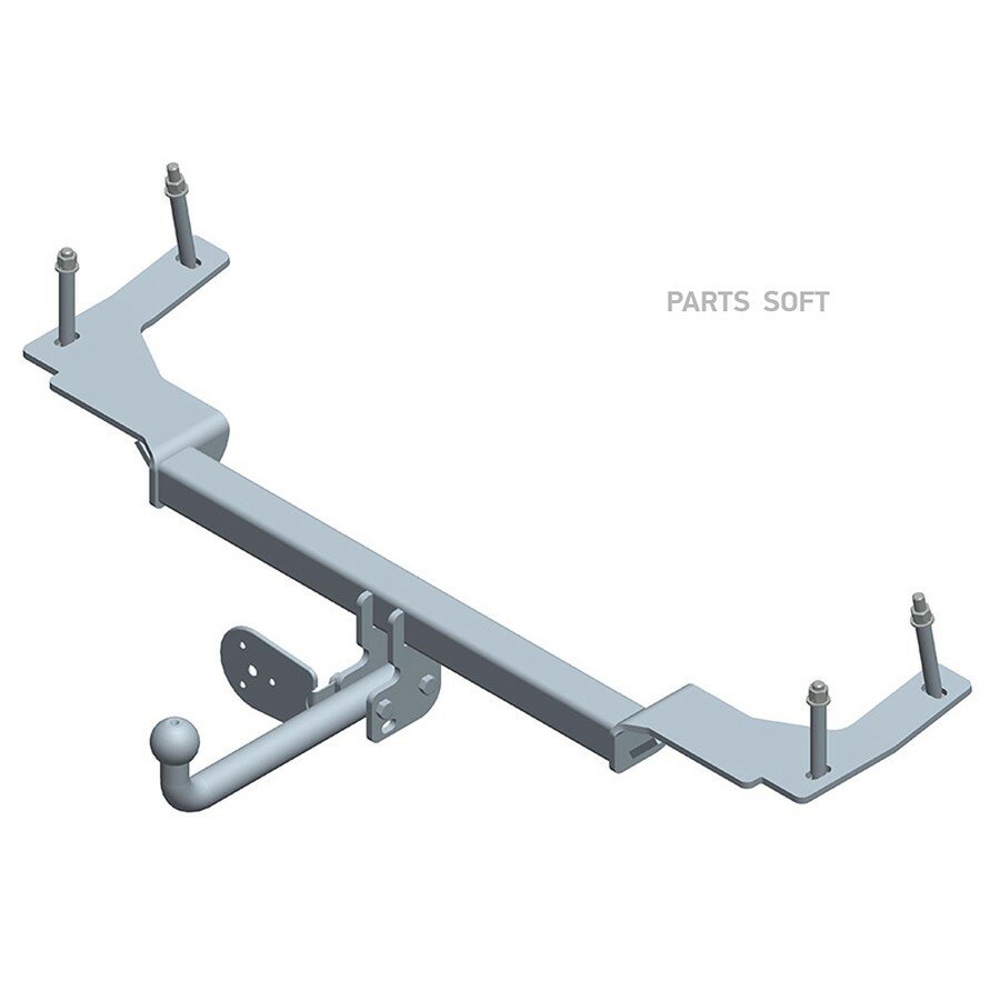 ТСУ SSANG YONG ACTYON II 2007с электропроводкой от официального дистрибьютора, AVTOS, артикул SY010