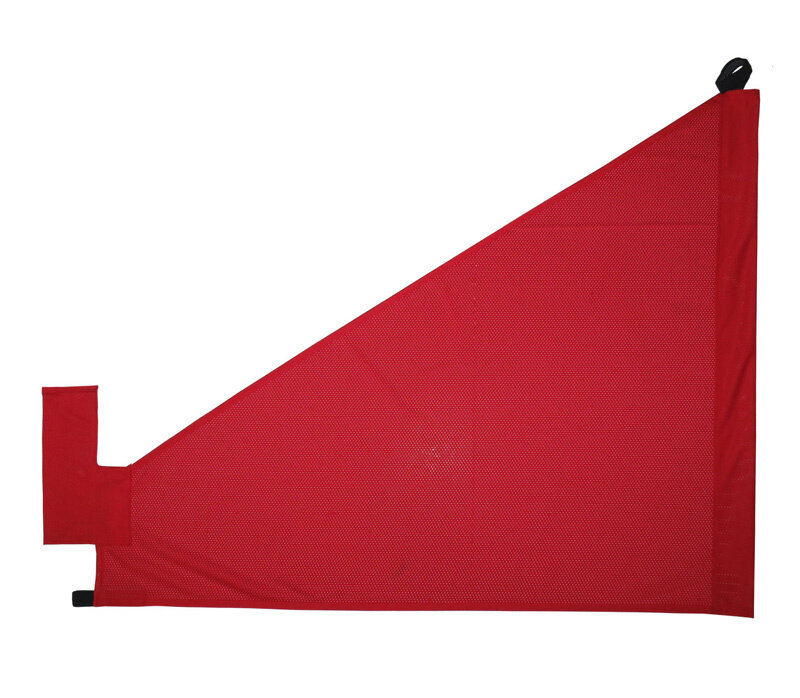 Флаг для постановки трассы Hardsnowboard (красный)