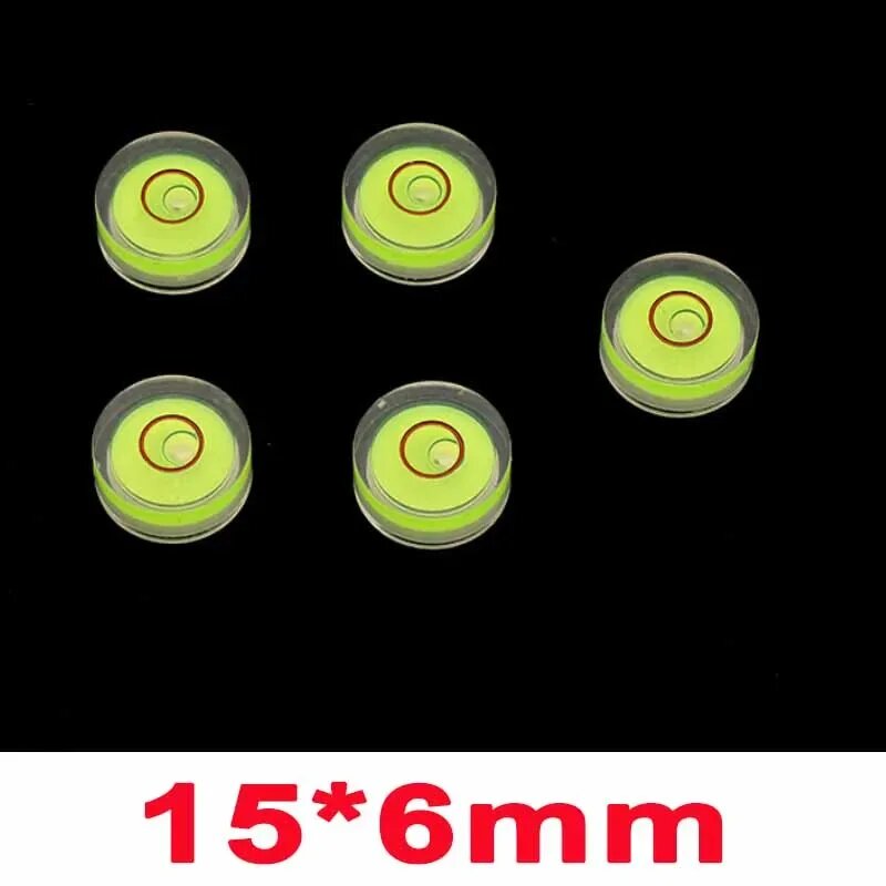 5шт Пузырьковый уровень 15x6mm