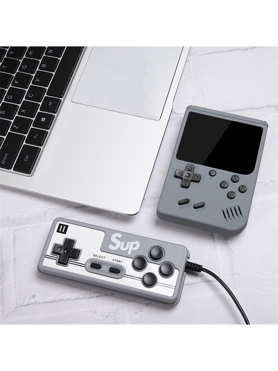 8-битная игровая консоль с 3,0-дюймовым ЖК-дисплеем в стиле ретро, портативный мини-игровой плеер, встроенный 500 игр, Портативная игровая консоль для детей, подарок