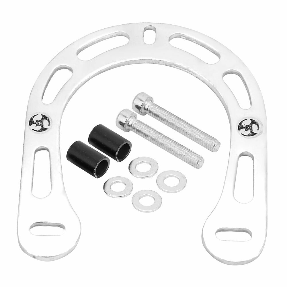 Aluminum Alloy Bicycle V brake Brake Boosters with Screws for Mountain Bike (Aluminum color)