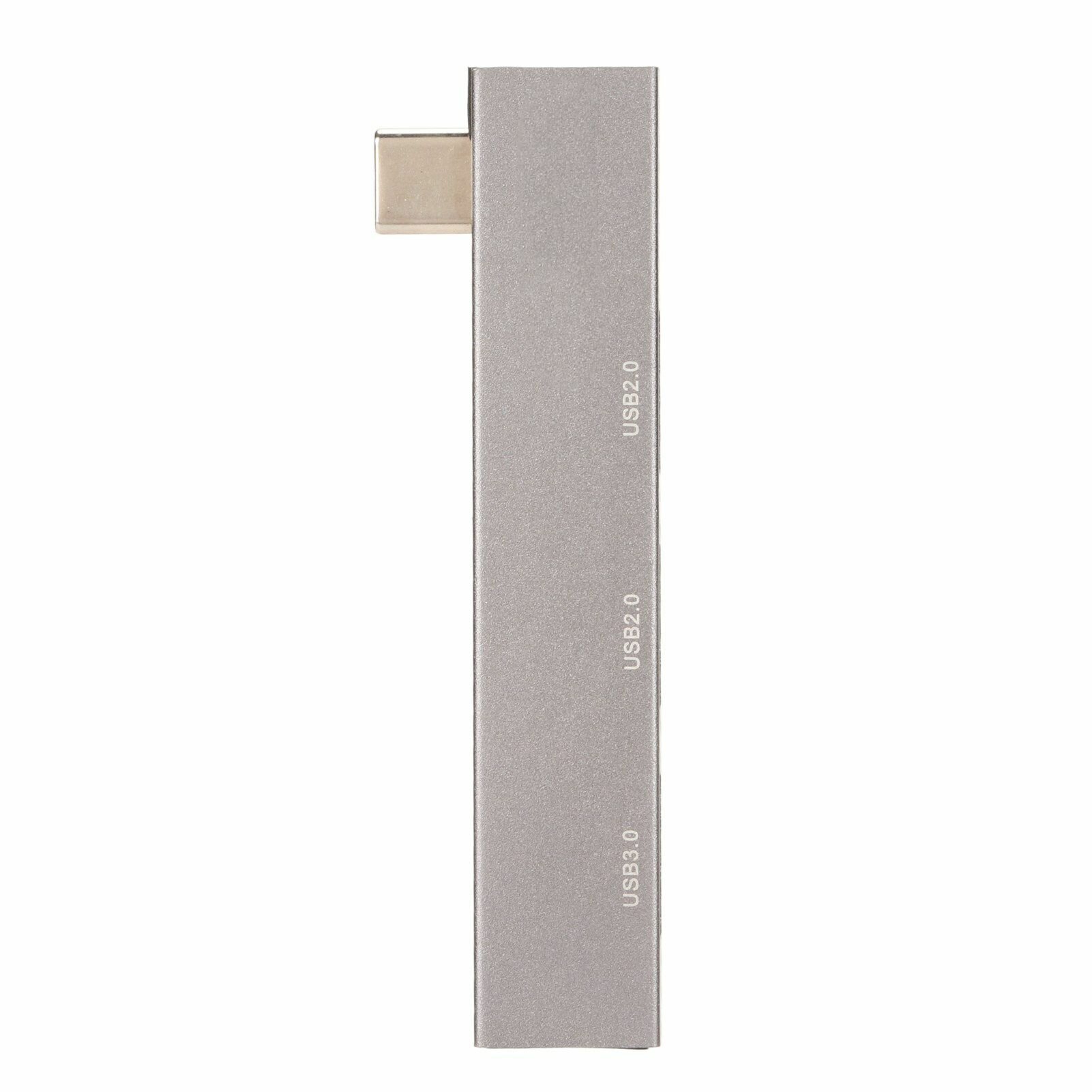 Док-станция 3-в-1 Type-C - USB3.0/2xUSB2.0, алюминий