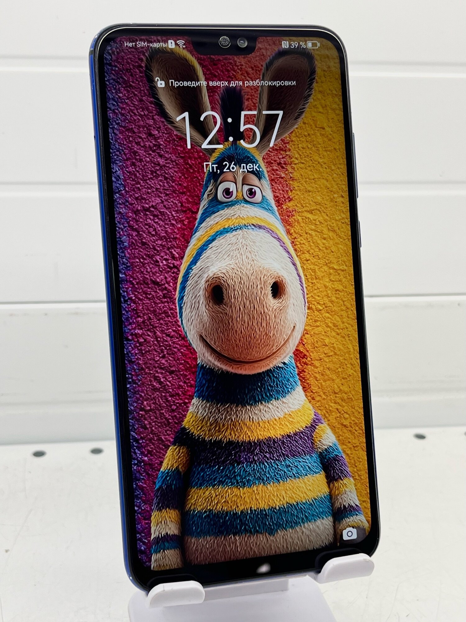 HONOR 8X, 4/64 ГБ, Android 10, Аккумулятор 4000 мАч, NFC, 4G, мерцающий синий