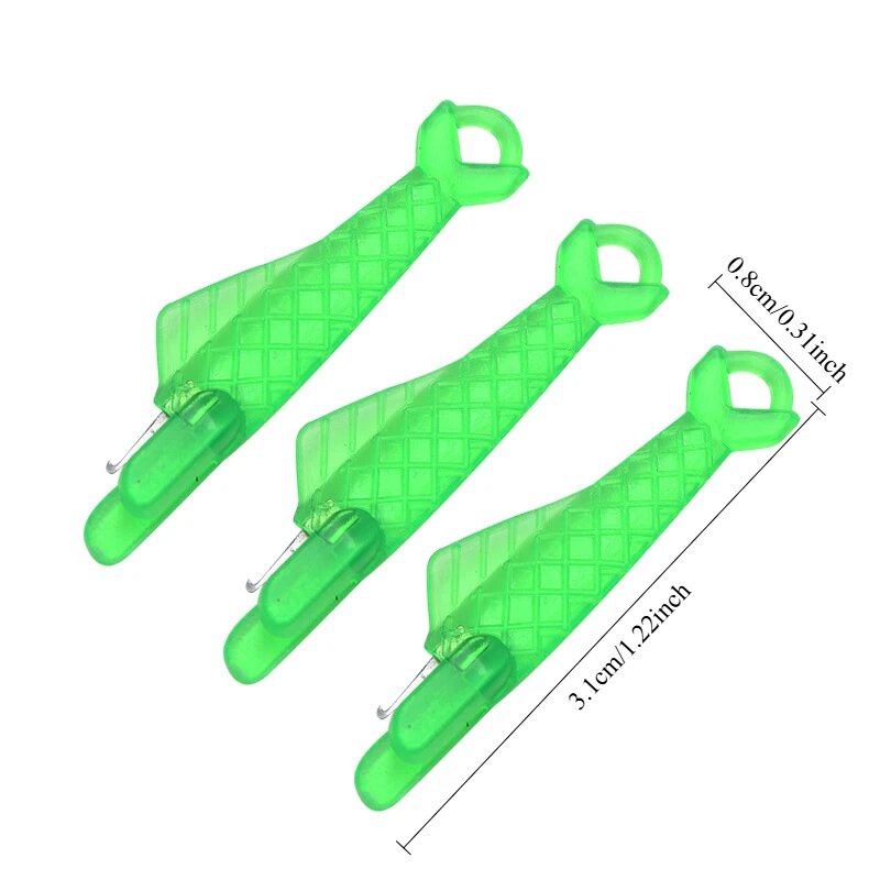 Многофункциональный нитевдеватель для ручного шитья Зеленый, Green3Pcs