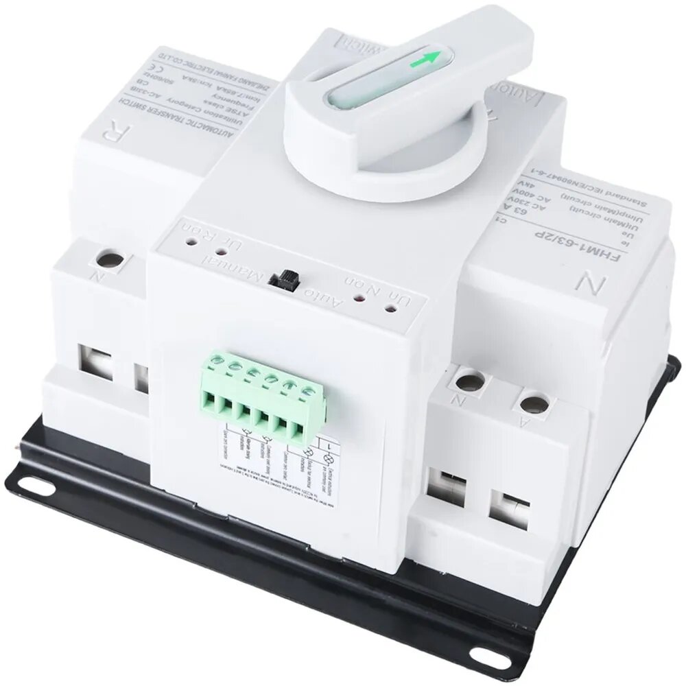 (1шт) автоматический переключатель двойной мощности 2p63A220V