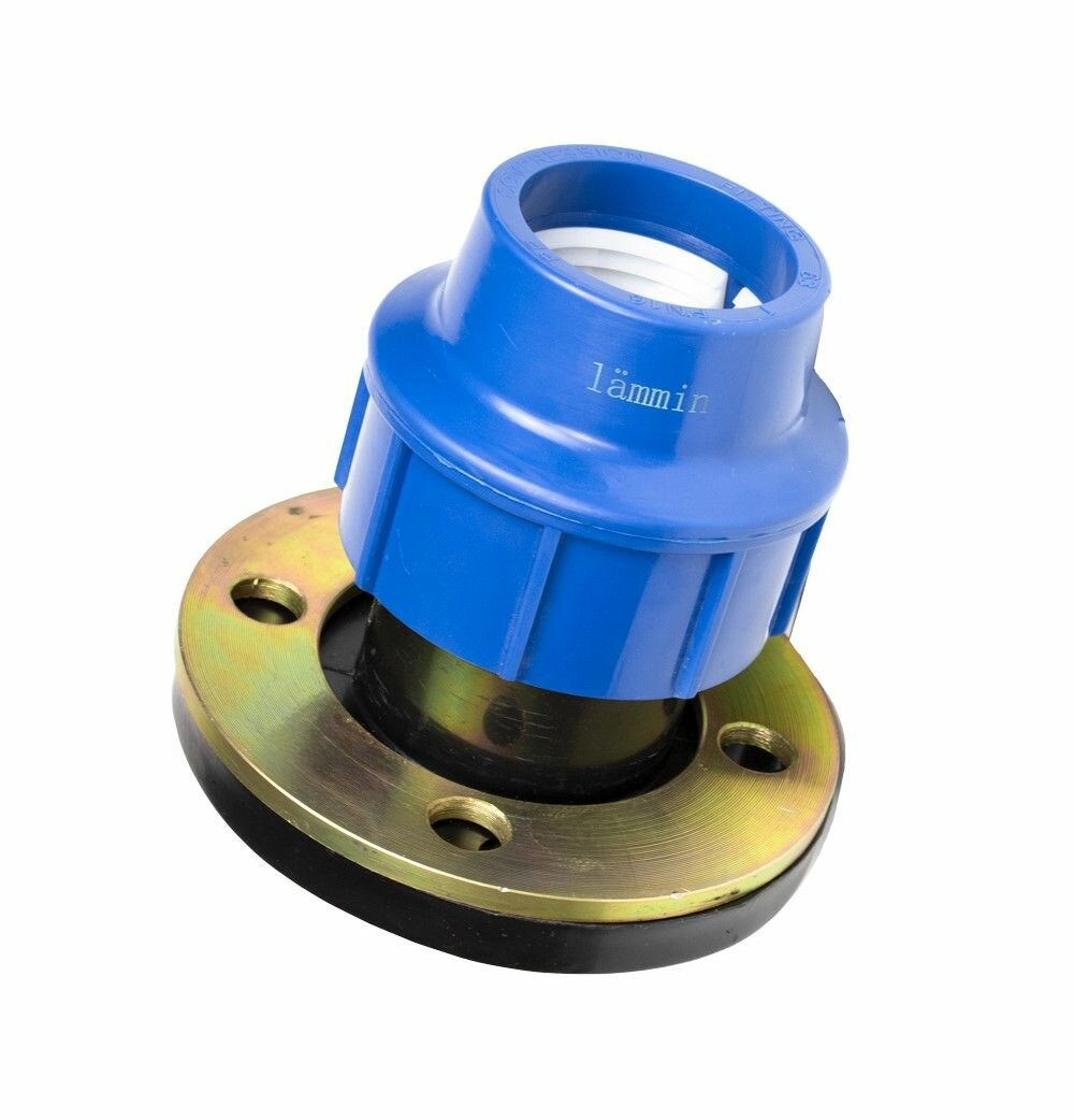 Фланец компрессионный для пэ труб LAMMIN 63 x ду65(2_1/2") Lm34015063063