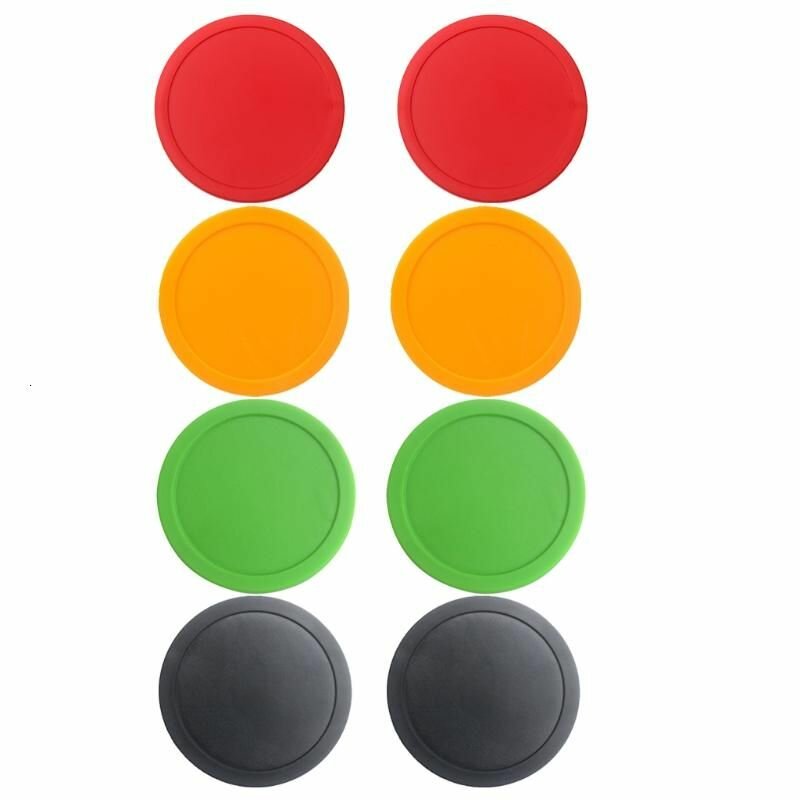 8 штук гладких шайб для аэрохоккея